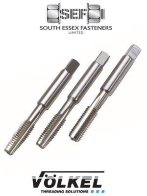 Volkel Germany Metric Coarse HSS Hand Tap Sets 3 pcs Taper, Second ...