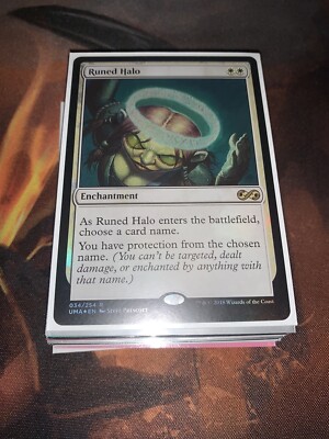 Mtg Singles - Runed Halo - Ultimate Masters - Foil Rare - LP | eBay