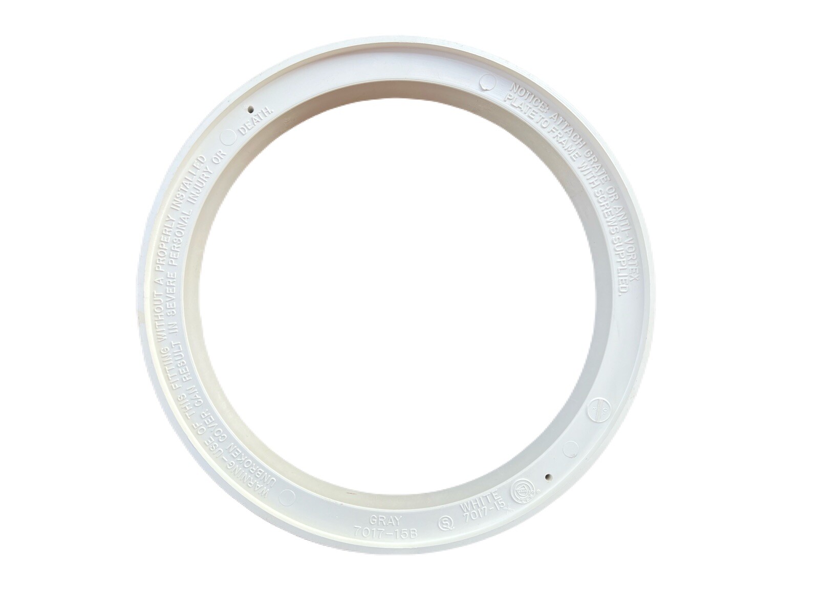 Pentair StaRite Swimquip Drain Frame 07017-0015E 8-1/4” | eBay