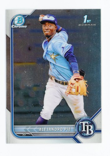 2022 Bowman Alejandro Pie #BCP-99 Chrome Prospects Tampa Bay Rays ...