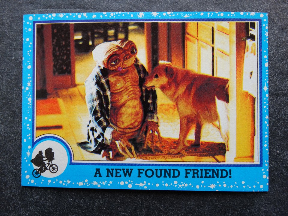 1982 Topps E.T. The Extra Terrestrial Trading Card Complete Your Set U ...