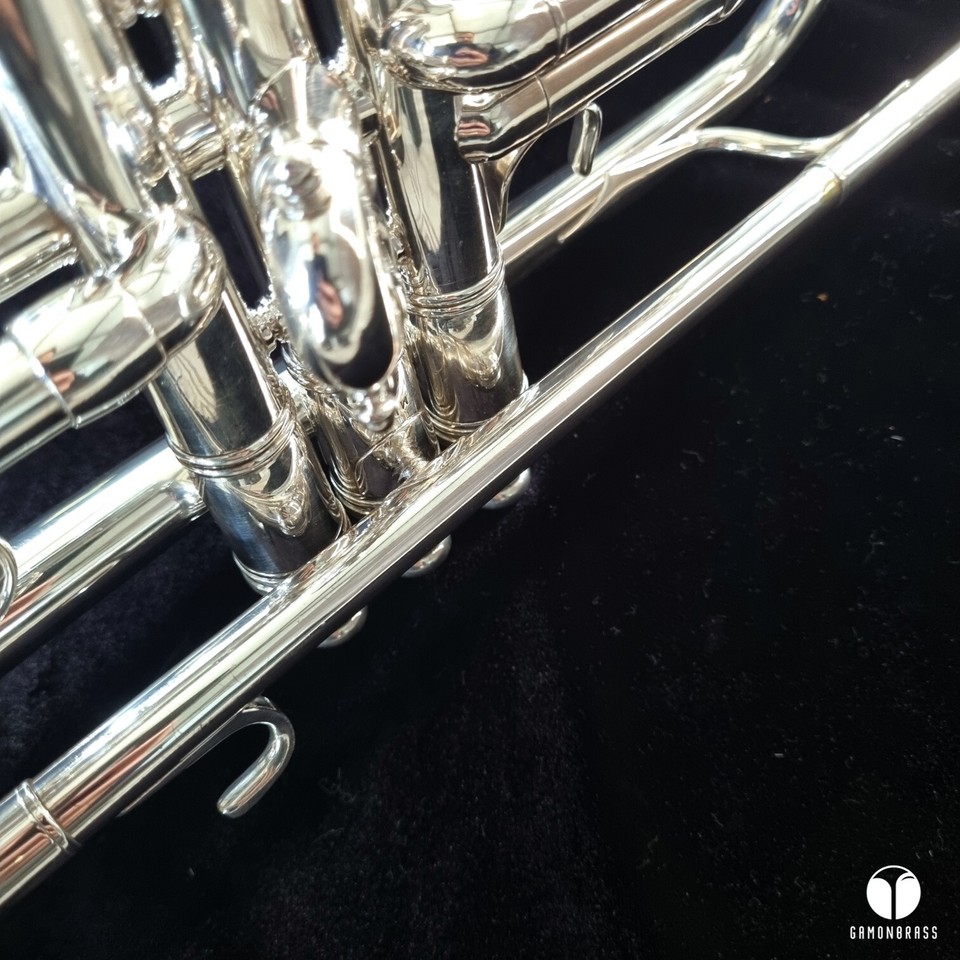 E.Benge Burbank MLP 3 bell trumpet case mouthpieces mute gamonbrass | eBay