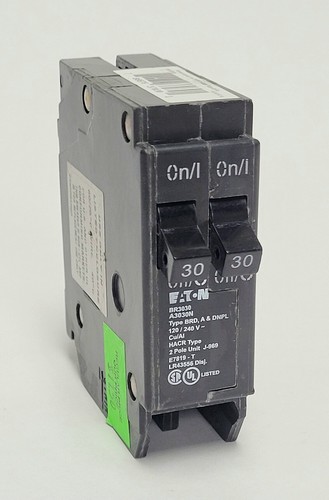 Eaton BR3030 A3030N Tandum 30amp 2 pole unit *H53 | eBay