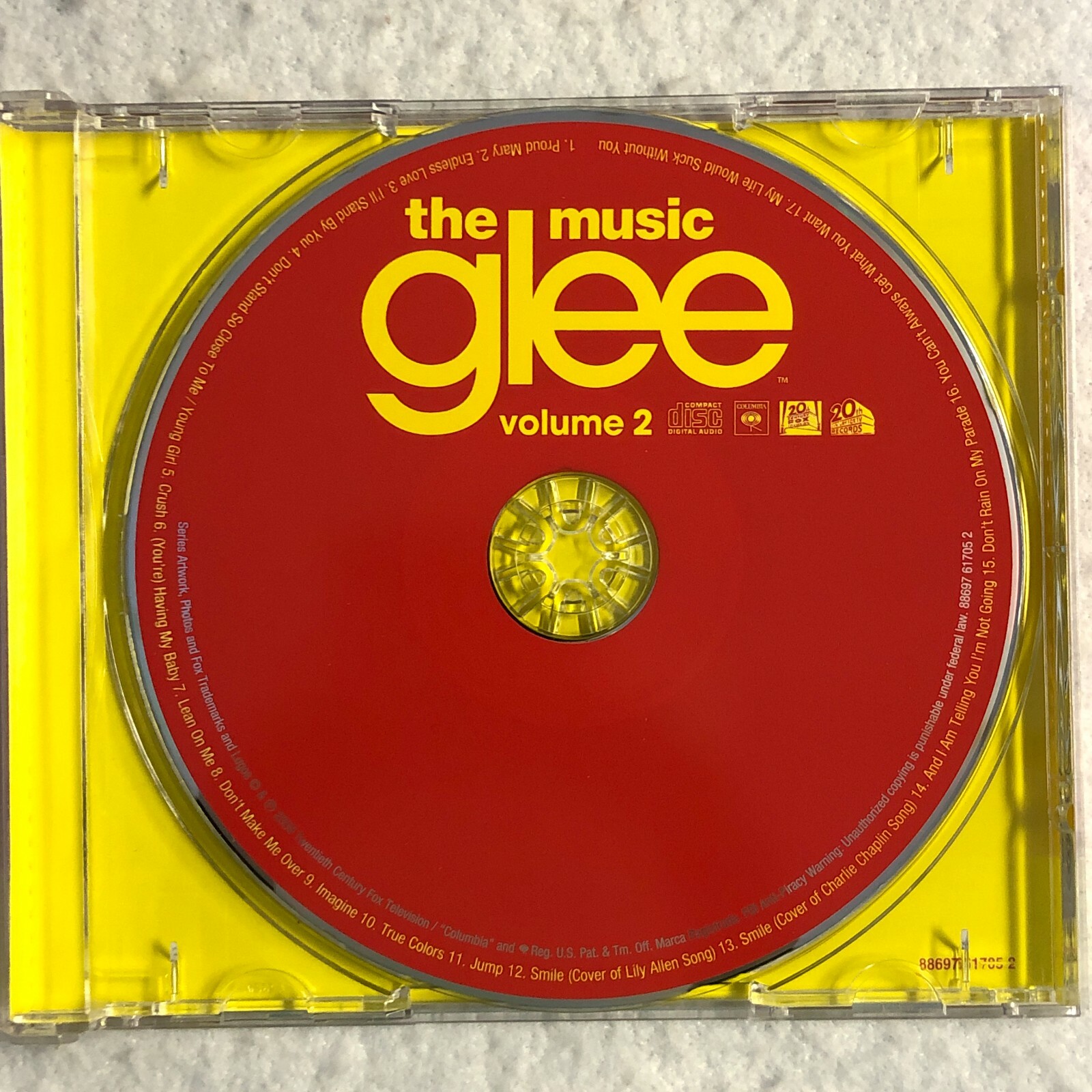 Glee CD Pop The Music of Season 1 Vol 2 2000s 17 Song Television Music ...
