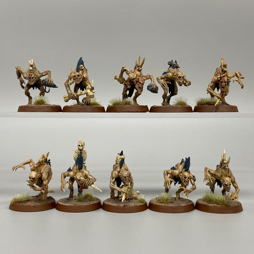 10 CRYPT GHOULS FLESH EATER COURTS WARHAMMER AGE OF SIGMAR AOS UNDEAD ...