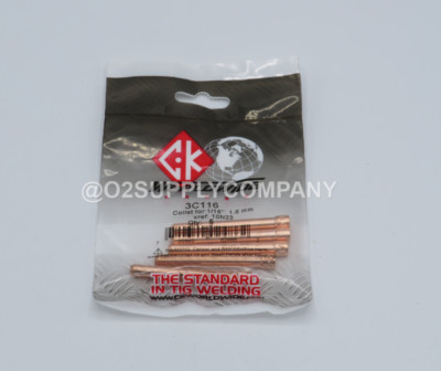 CK Worldwide 3C116 Collet for 1/16" 1.6mm (XREF:10N23) 5 pieces)) | eBay
