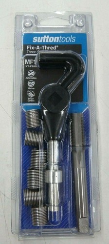 BRAND NEW Sutton Tools FIX-A-THREAD REPAIR KIT 6Pcs MF12X1.25mm | eBay ...