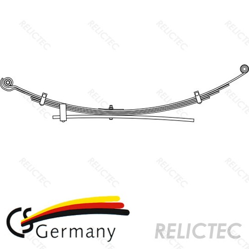 Rear Suspension Leaf Spring Pack Mitsubishi Fiat:L200 Triton,FULLBACK ...