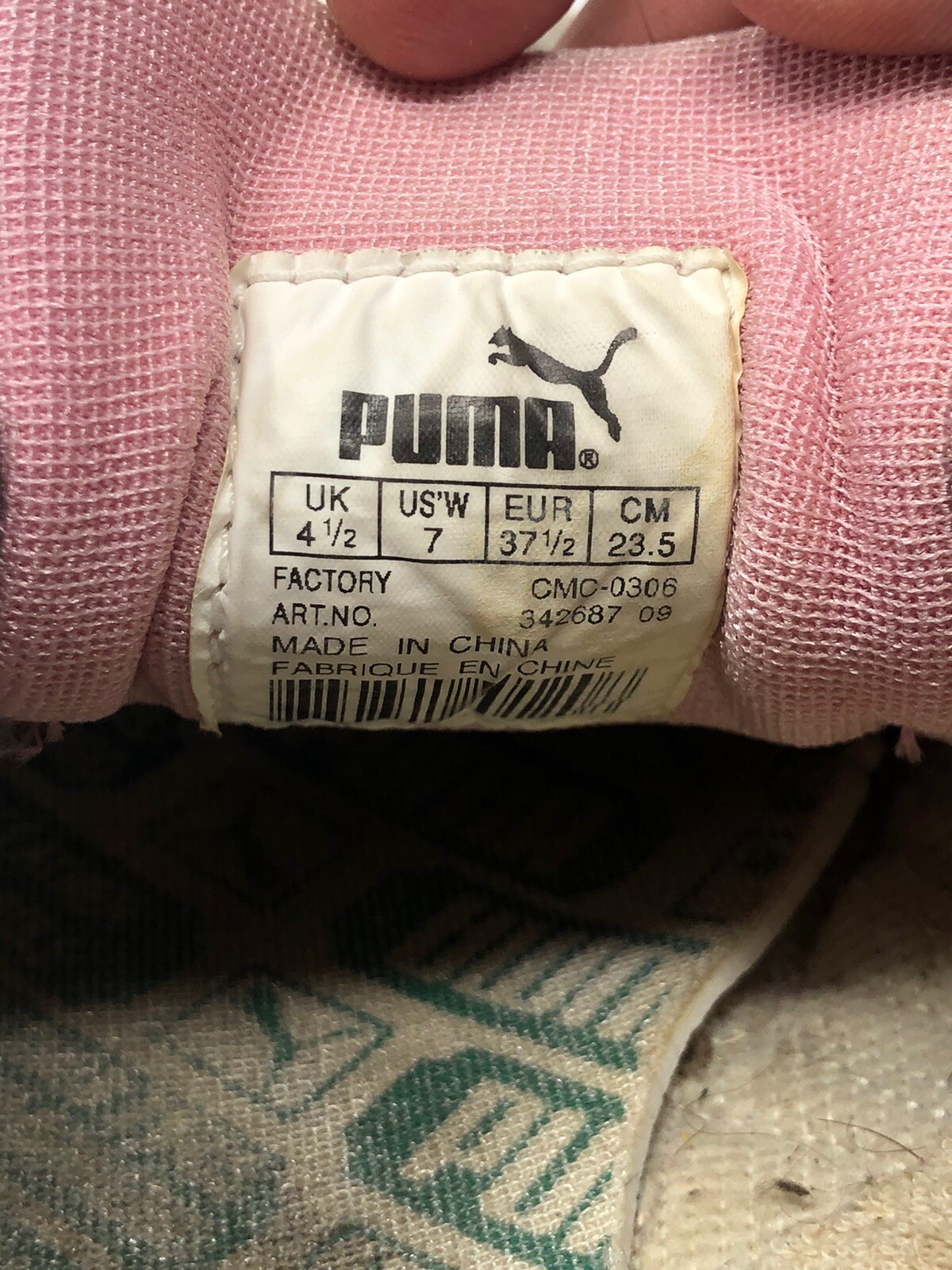 Women's Puma Lab II Size 7 Casual Sneakers Pink Gray Art # 342687 09 | eBay