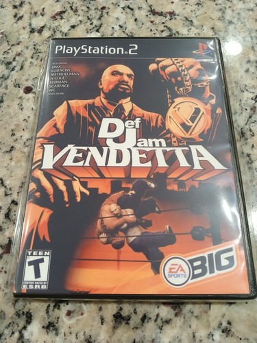 Def Jam Vendetta REPRODUCTION Replacement Case - Sony PS2 (NO GAME) | eBay