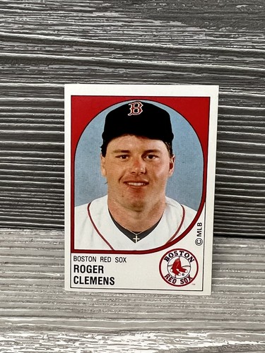 1988 Panini Baseball Stickers Roger Clemens #21 Boston Red Sox Vintage ...