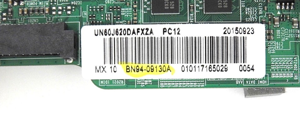 SAMSUNG UN60J620DAF Main Board BN94-09130A | eBay