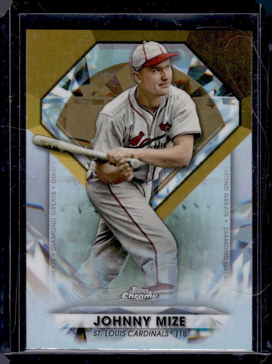 2022 Topps Chrome Update #DGC-75 Johnny Mize Diamond Greats Die Cuts | eBay