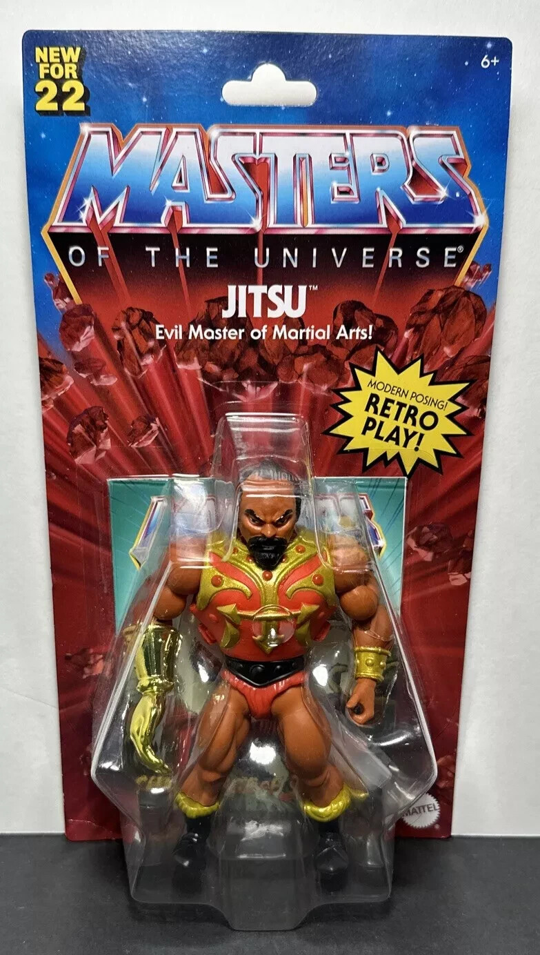 Masters of the Universe Origins JITSU Retro Figure 2021 Mattel MOTU NEW!