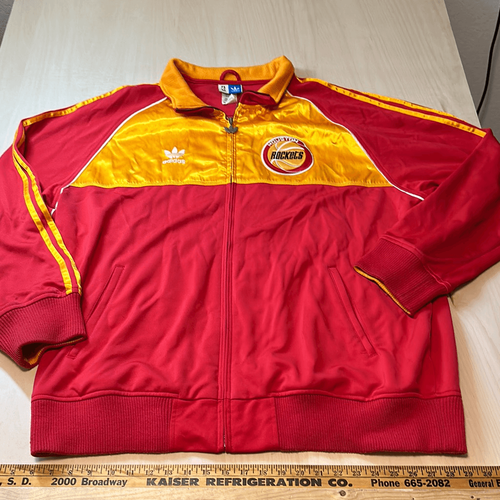 Vintage Adidas HOUSTON ROCKETS NBA World Champions Warm-Up Jacket ...