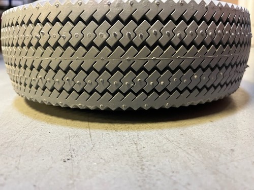 4.10x3.50-4 Saw Tooth Foam Filled Tire for Hoveround Power Wheel Chair ...