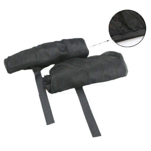 4x Car Side Window Socks Screen Mesh Sun Shade Front + Rear Cover ...