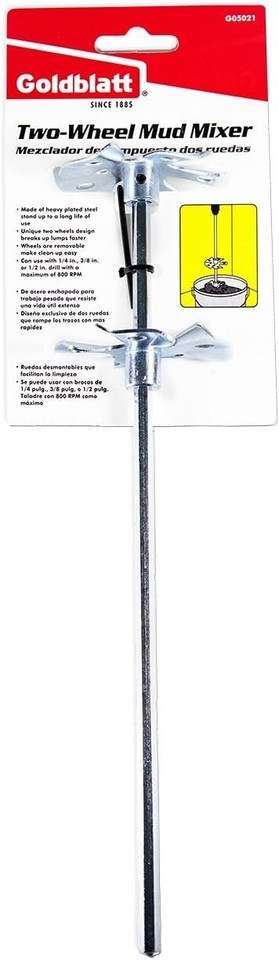 Goldblatt Two Wheel Mud Mixer G05021 | eBay