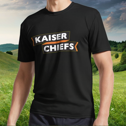 New Kaiser chief. logo cover Active T-Shirt Logo American T-Shirt Funny ...