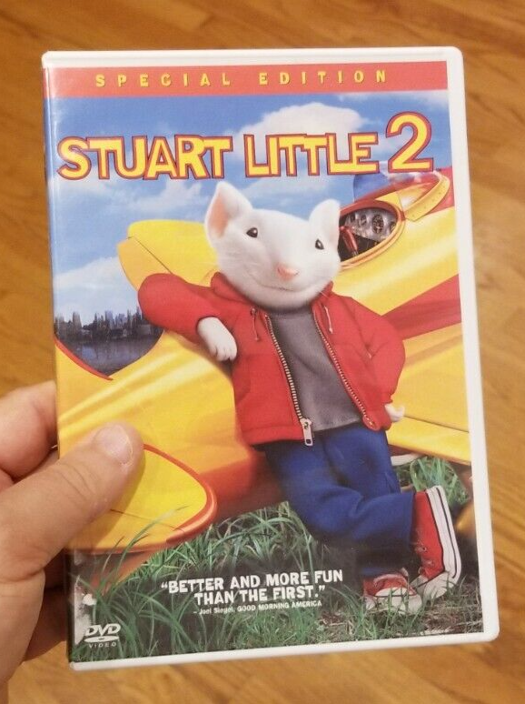 DVD MOVIE LOT/2 STUART LITTLE 1 & 2~DELUXE/SPECIAL ED~2002~DVD/CASE ...