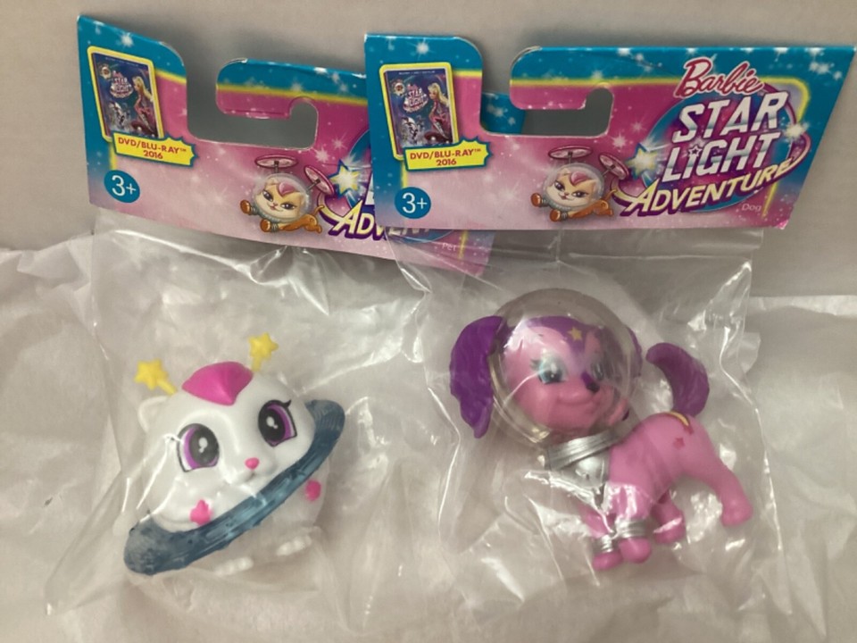 BARBIE 2015 STAR LIGHT ADVENTURE PURPLE HAIR SPRITE DOLL & SPACE ...