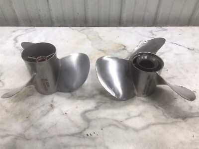 96 MerCruiser Bravo 3 Three boat props propellers set 48-823667 3326 26 ...