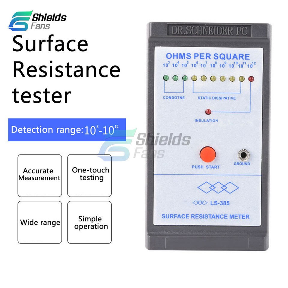Surface Resistance Resistivity Meter Anti-static Electricity Resistance ...