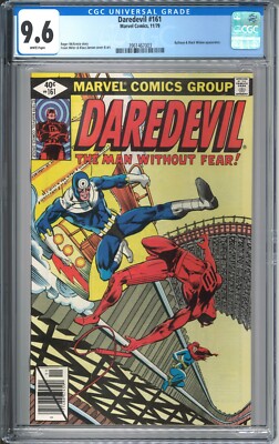 Daredevil 161 CGC 9.6 NM WP 1979 Marvel Comics Bullseye Black Widow Frank Miller | eBay