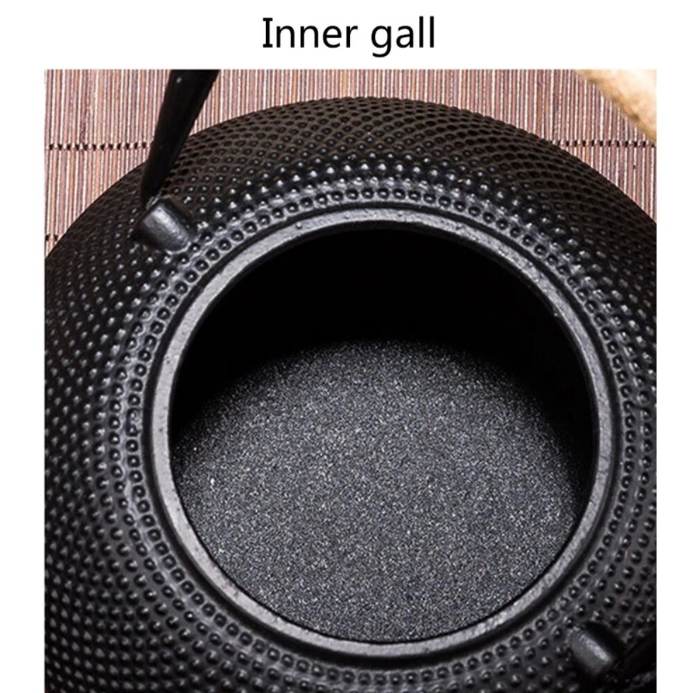 Antique Iron Tea Pot Japanese Boiling Water Kettle Ornament Cast Iron ...