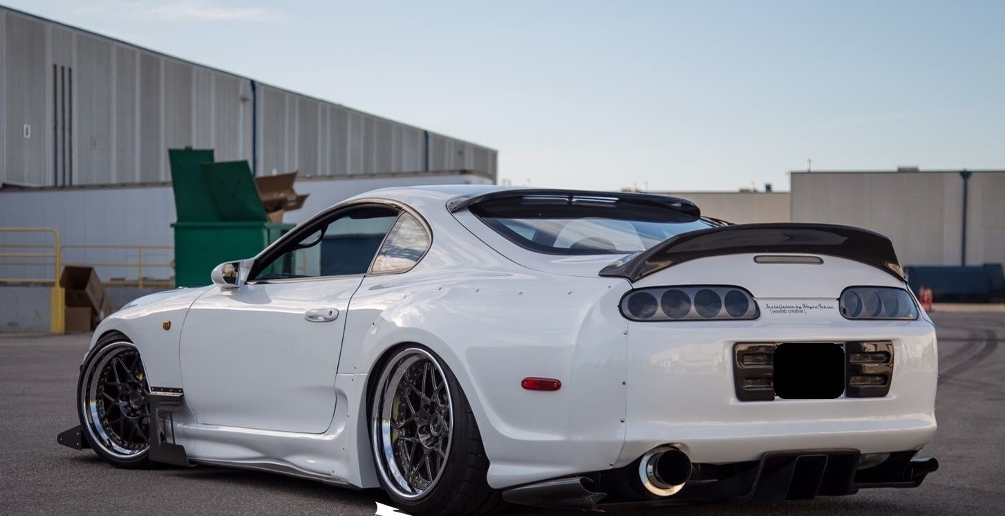 Toyota Supra ducktail look rear boot spoiler | eBay
