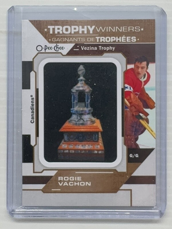 2023-24 O-Pee-Chee Rogie Vachon Trophy Winners Patch #P-36 | eBay