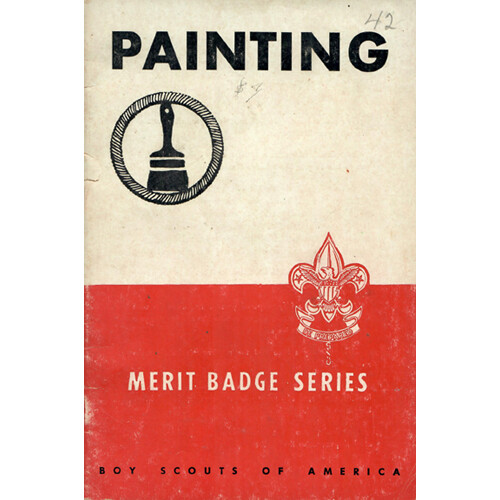 Painting Merit Badge Pamphlet - 1945 September Printing - 2000945 | eBay