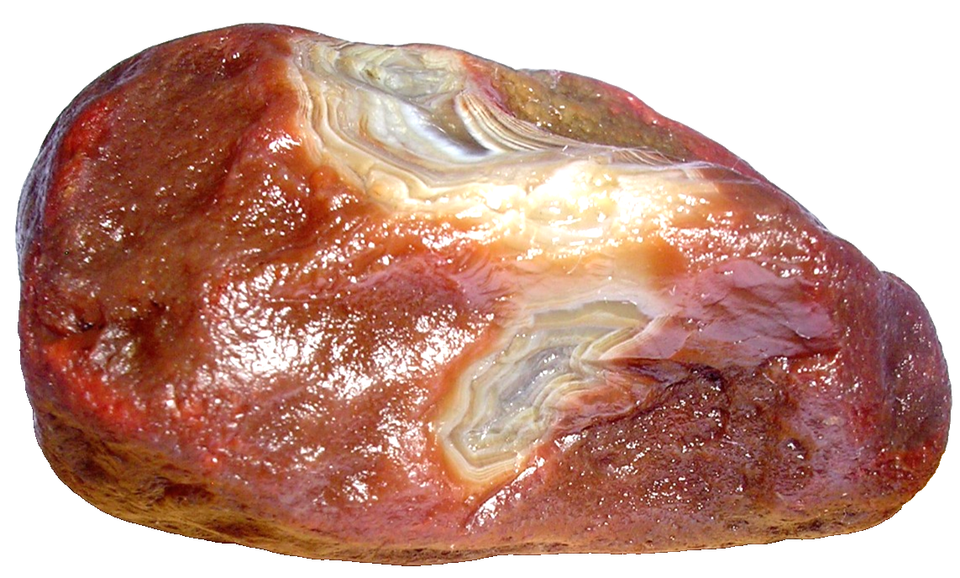 Lake Superior Agate Agates 2+oz 'SHINY STONE' Minnesota Rough Lapidary ...