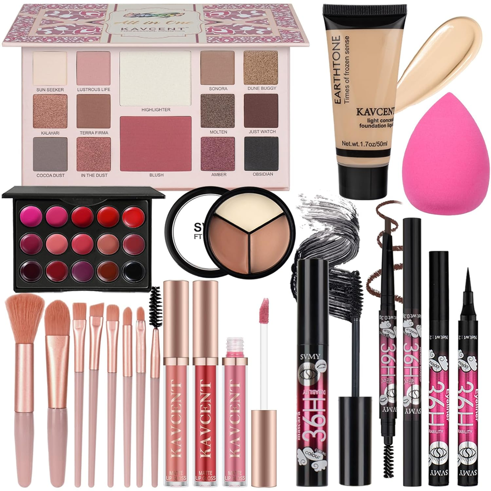 Makeup Set for Teens Women Makeup Kit for Women Full Kit Makeup Gift ...