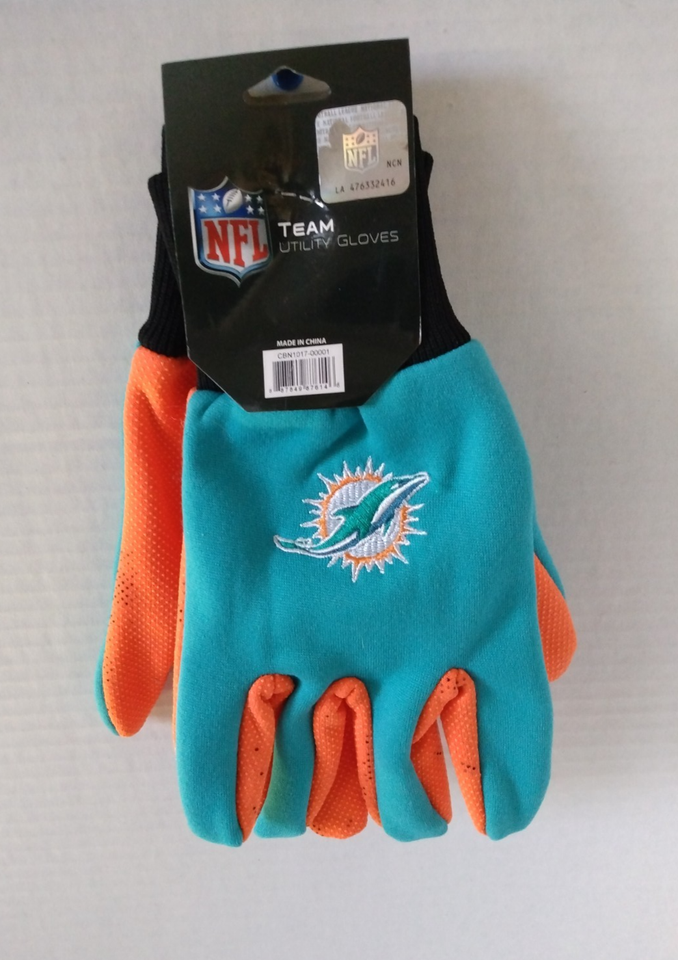 "CLOSEOUT SALE" NFL Team Logo Sport Utility Gloves Adult Size Stocking ...