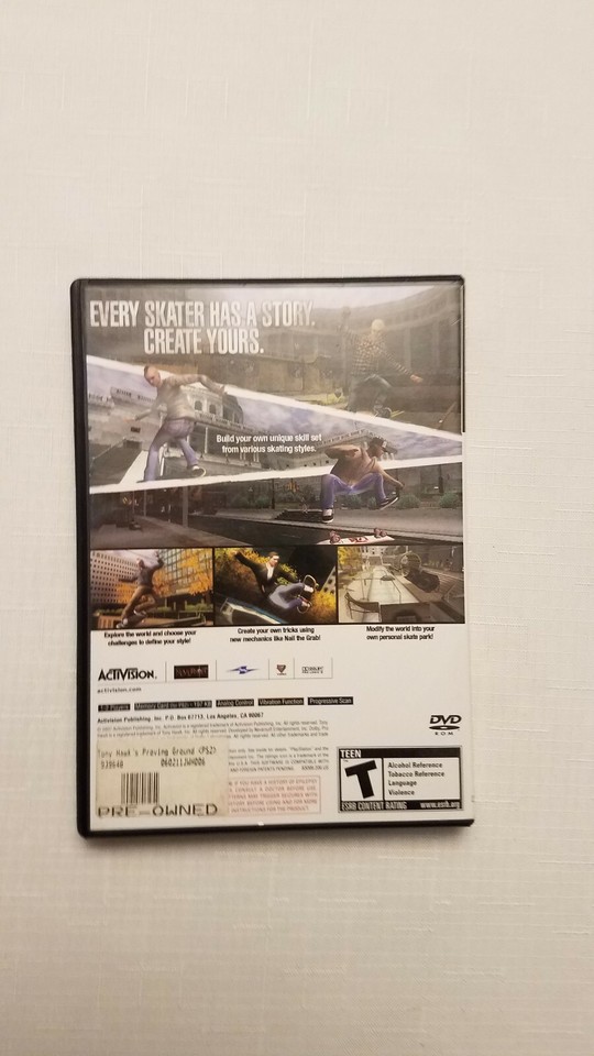 Tony Hawk's Proving Ground (PlayStation 2) PS2 Complete Tested Game ...