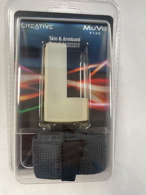 New Creative Labs MuVo V100 Silicone Skin & Armband | eBay