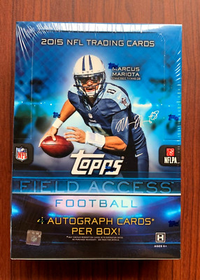 2015 Topps Field Access Football Trading Card HOBBY Box - Factory ...