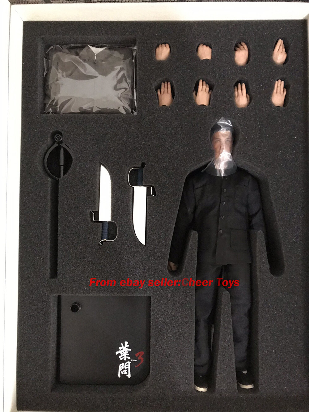 1/6 Enterbay RM-1069 IP MAN 3 Model toys Donnie Yen Chi Tan Figure In ...