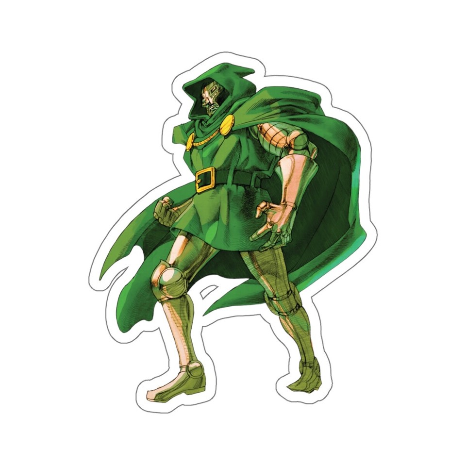Doctor Doom (Marvel vs. Capcom 2) - Die-Cut Stickers | eBay