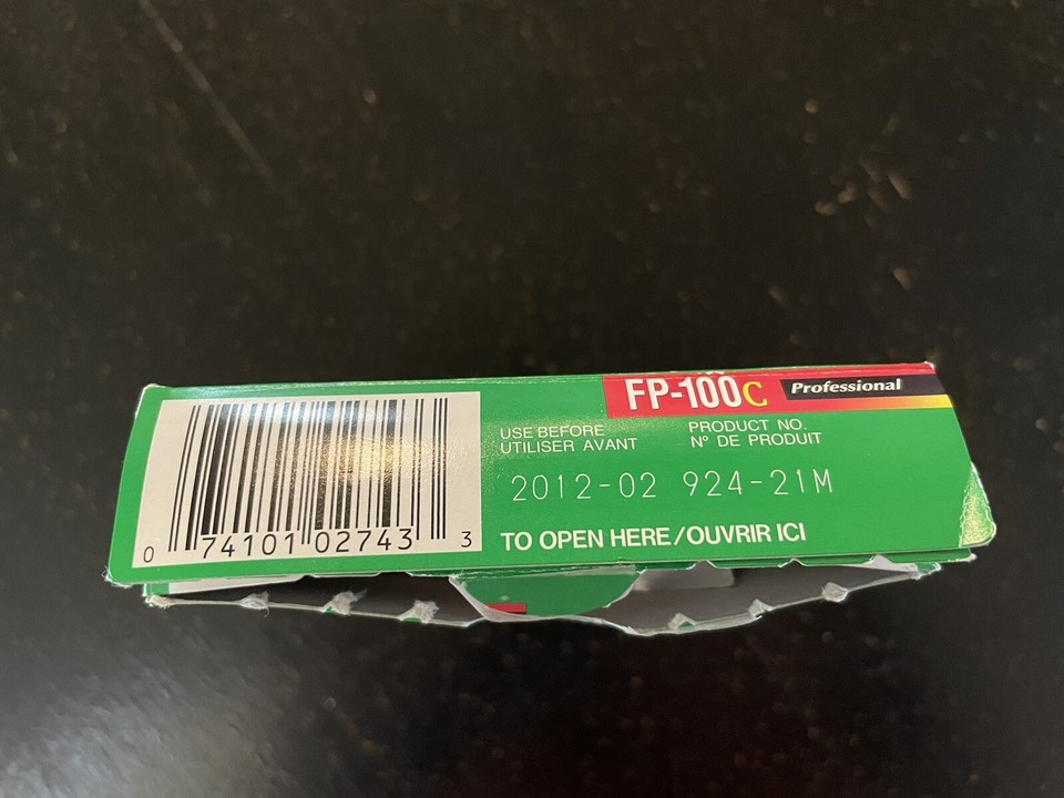 Fujifilm FP-100C ISO 3.5x4.2 in Professional Instant Colour Film | eBay