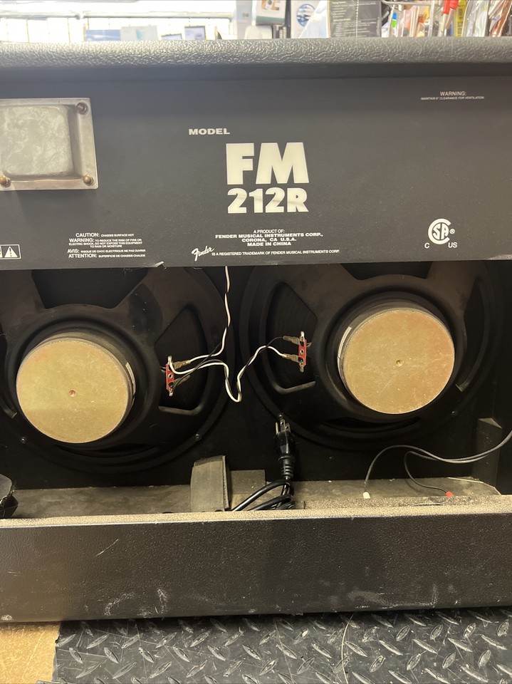 Fender FM 212R 100 Watt 2x12" Frontman Amplifier Good Condition | eBay