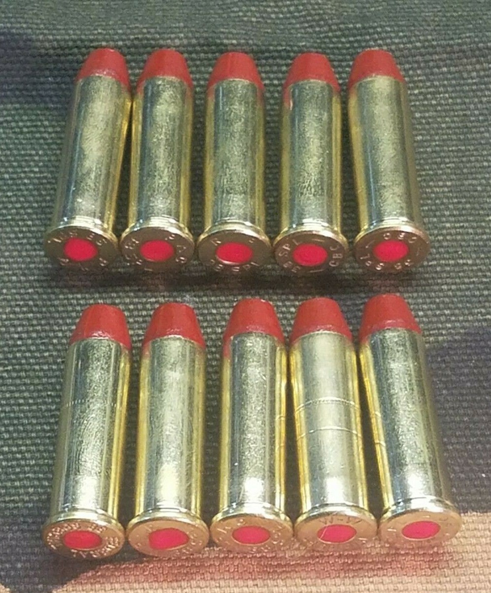 38 SPECIAL SNAP CAPS SET OF 10, RED AND BRASS, REAL 125gr WEIGHT!!! | eBay