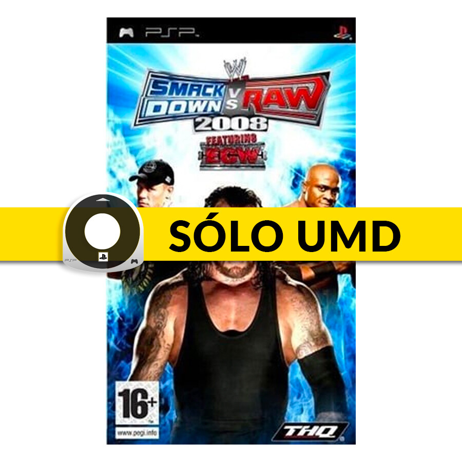 WWE SmackDown vs. Raw 2008 PSP - Prix - Photo - Présentation