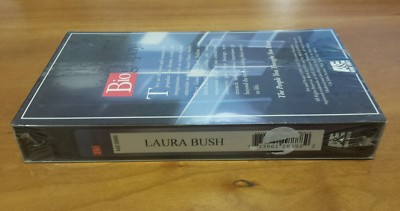 Biography: Laura Bush (VHS) A&E Home Video documentary episode RARE NEW ...