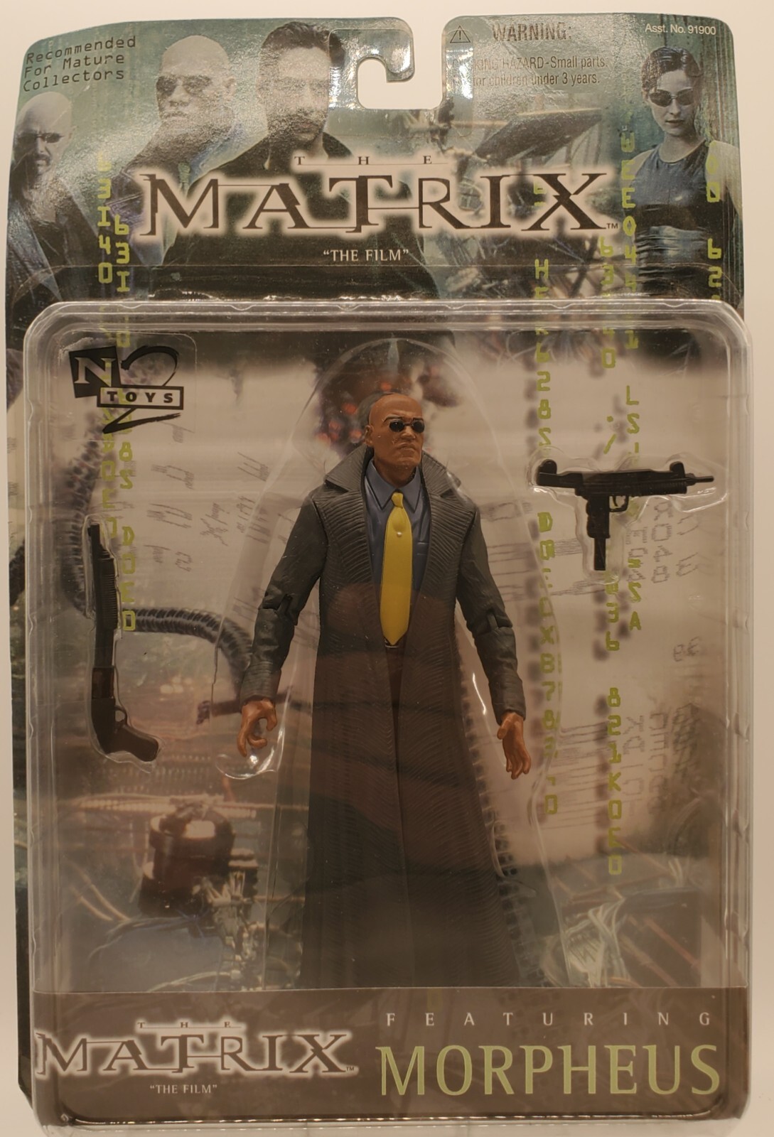 1999+N2+Toys+The+Matrix+Morpheus+Action+Figure for sale online | eBay
