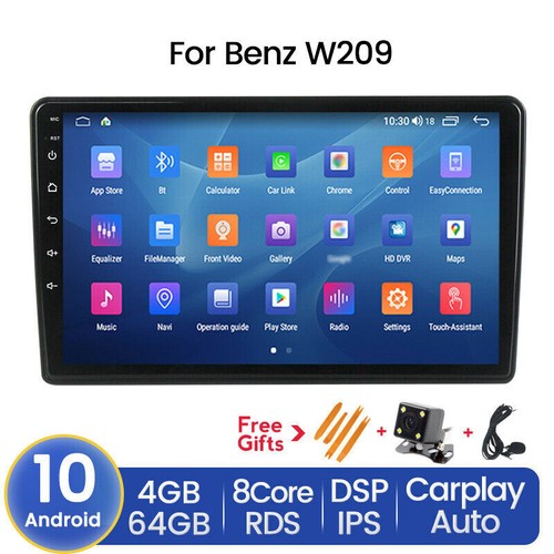 For Mercedes Benz C-W203 W209 9" Android Car GPS Stereo Navi Radio ...