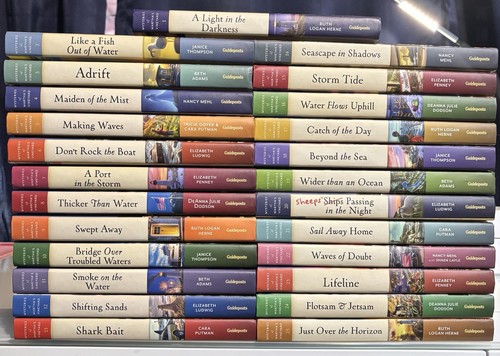 Guideposts "Mysteries of Martha's Vineyard" complete set 25 Hardcover ...