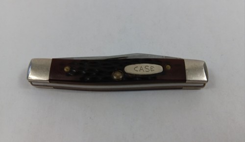 VINTAGE CASE 62033 SS 2 BLADE POCKETKNIFE W/BONE HANDLES. Closed Length ...