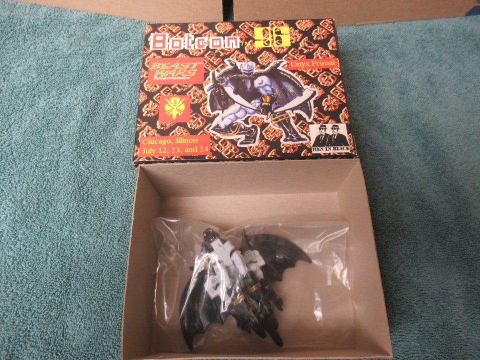 Transformers Botcon Exclusive Men in Black Beast Wars Onyx Primal ...